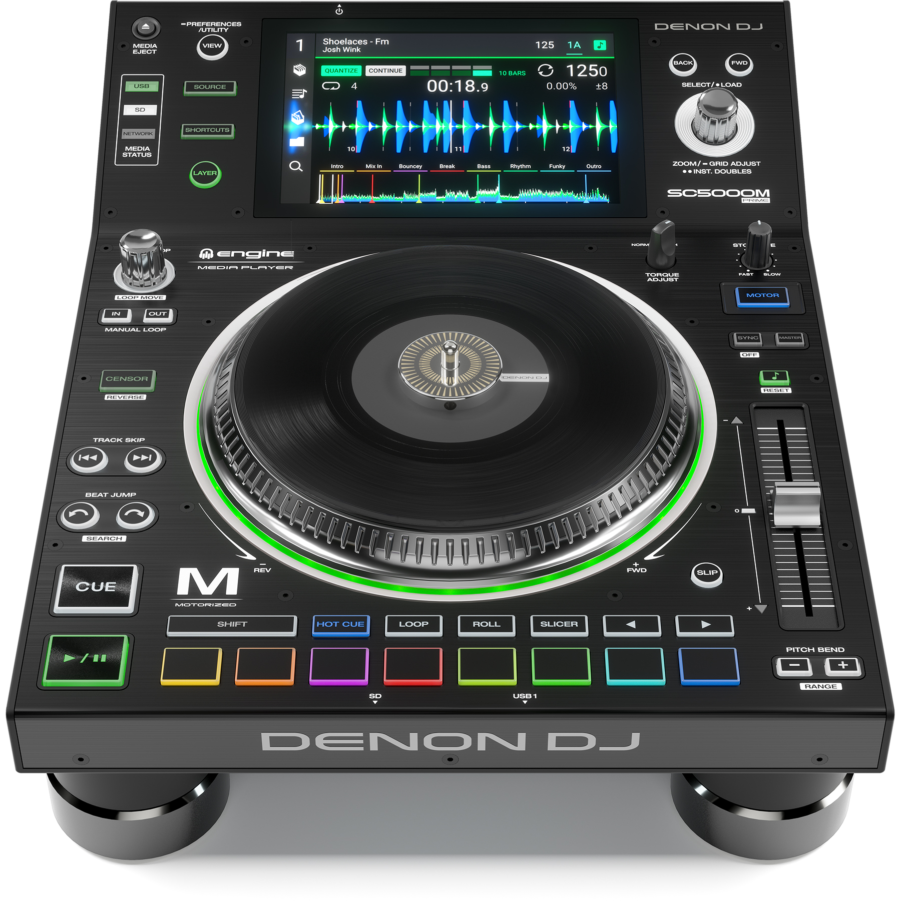 Anteprima mondiale, nuovo Denon DJ SC 5000 M: il digitale si fa ...
