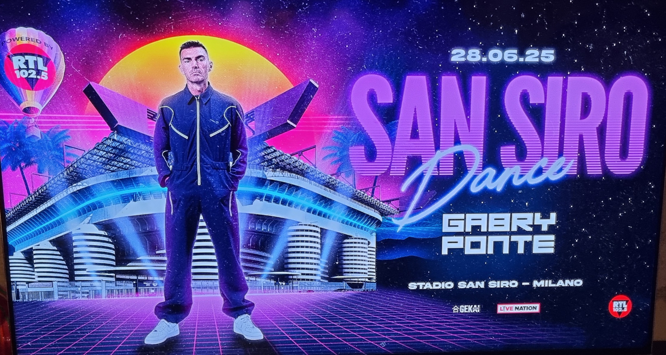 Gabry Ponte suonerà a San Siro nel 2025 - Dj Mag Italia