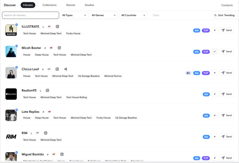 Trackstack: invia demo facilmente a DJ e Label top - Dj Mag Italia